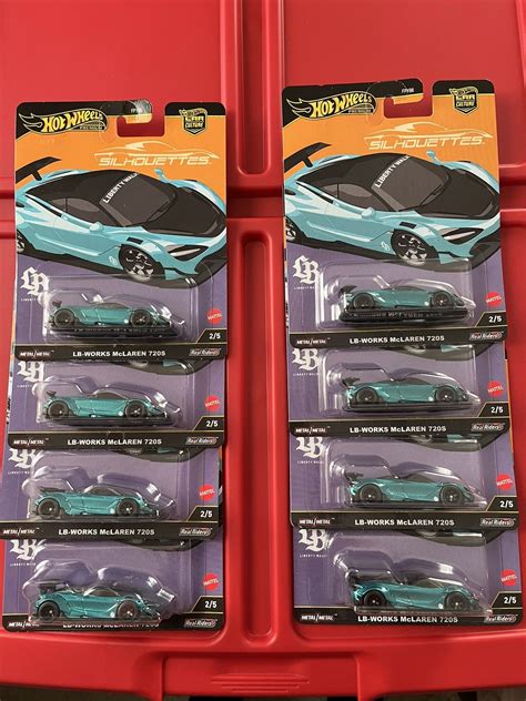 2025 Hot Wheels Premium Car Culture Silhouettes Lb Works Mclaren 720s