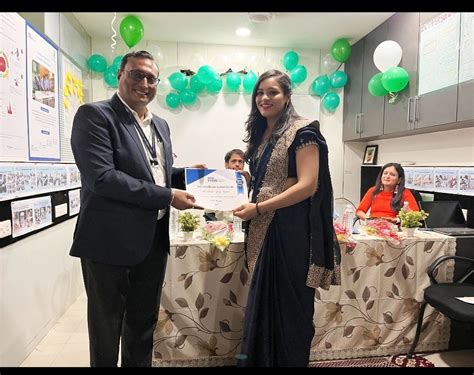 akanksha gupta on linkedin receiving this best centre certification