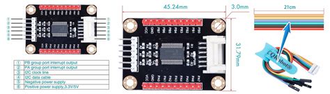 MCP23017 IO Expansion Board SKU CQRMCP23017A CQRobot Wiki