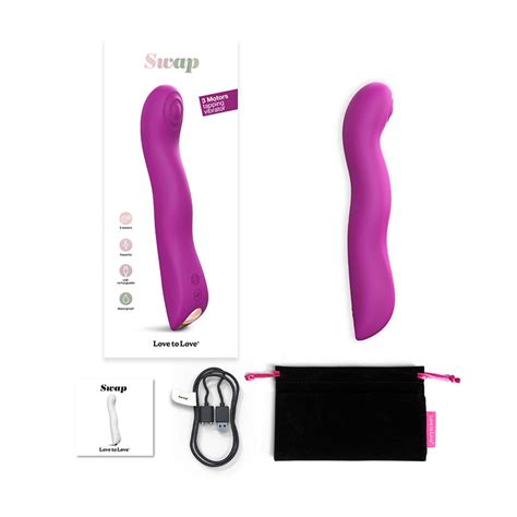 Love To Love Swap Rechargeable Triple Motor Tapping Silicone G Spot Vi