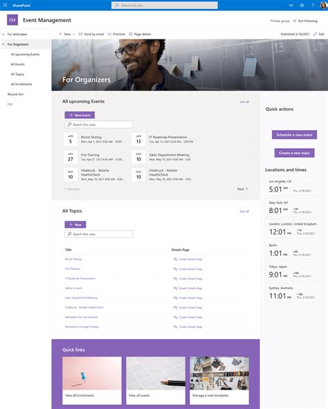User Guide To Event Management On SharePoint Online