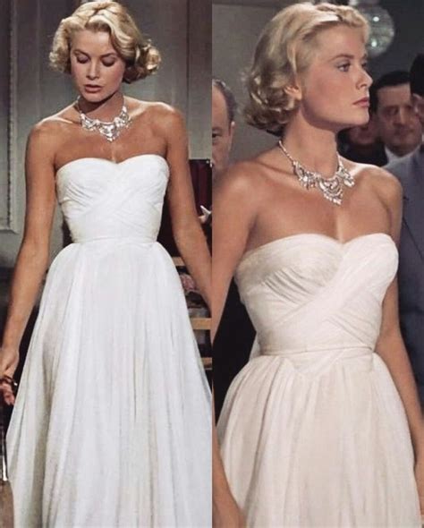 Lindíssimo Esse Vestido Tomara Que Caia Longo E Branco Da Grace Kelly