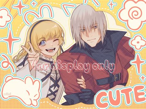 dante and patty lowell devil may cry and 1 more drawn by hao xiang