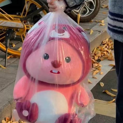 Cod 60cm Teddy Bear Big Loopy Plush Doll Cute Beaver Loopy Cosplay