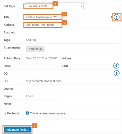 Step 2 Importing References To RefWorks RefWorks Citation Management Tool Subject Guides