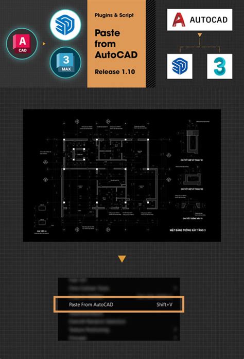Paste From Autocad To 3dsmax Sketchup Script V1 10 Best Files Everyday
