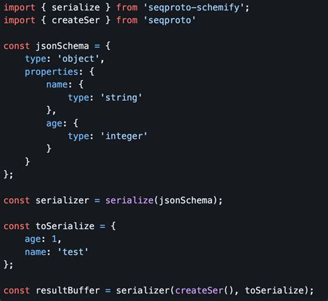 Matteo Pietro Dazzi On Linkedin Seqproto Serialization Deserialization Json Schema