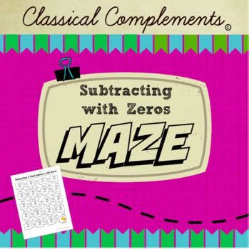Subtracting Three Digit Numbers With Zeros By Classical Complements