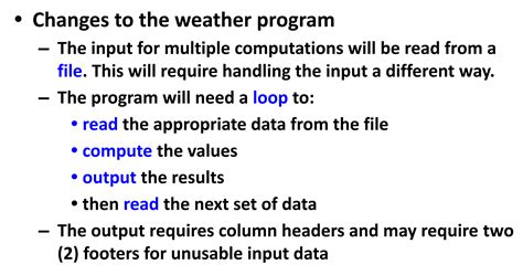 Solved Start A New Project For A Program For A Meteorologist