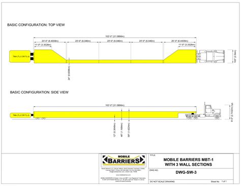Mutcd Drawings And Guidance Mobile Barriers Mbt 1®