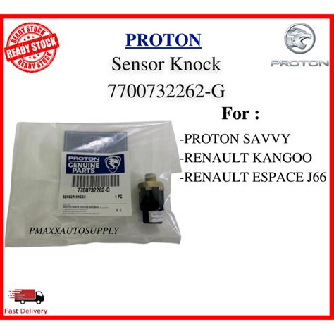 ORIGINAL Proton Savvy Renault Knock Sensor 2pin 7700732262 Shopee Malaysia