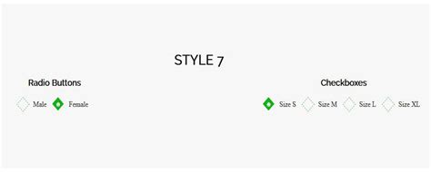 HTML CSS Radio And Checkbox Template By Smartcms CodeCanyon