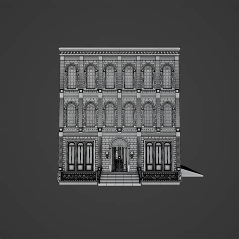 3d Modular Building With Interior Kitbash 03 Turbosquid 2264953