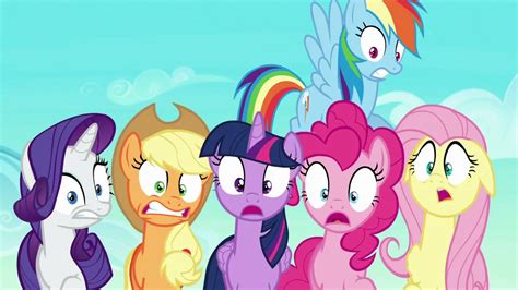 Mane 6 Shocked By Al257489 On Deviantart