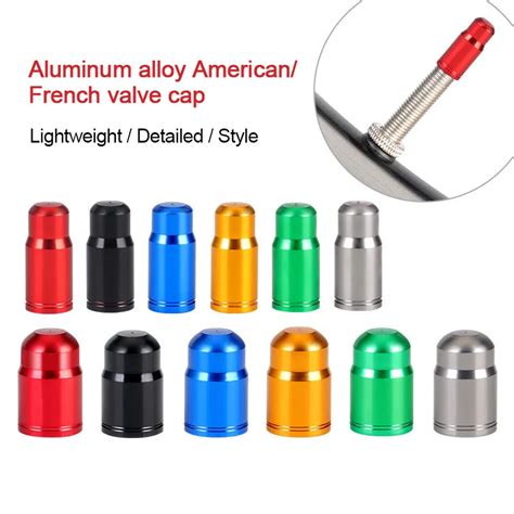 알루미늄 자전거 밸브 캡 로드 Mtb 자전거 휠 타이어 커버 프로텍터 Avfv 자전거 밸브 방진 캡 먼지 커버 2 개 Aliexpress