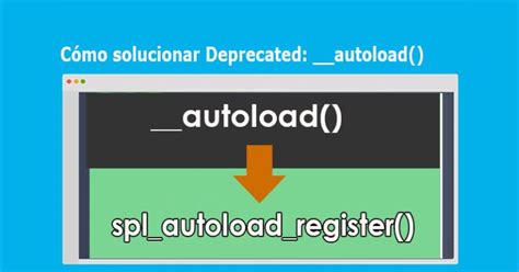 Cómo solucionar Deprecated autoload BaulPHP