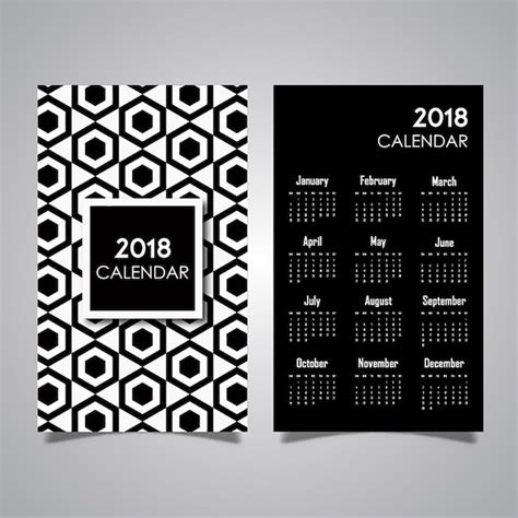 Black White Wall Calendar Images Free Download On Freepik