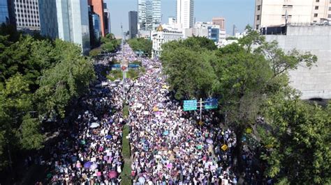 Marcha 8m En La Cdmx Ruta Horarios Y Contingentes Proceso