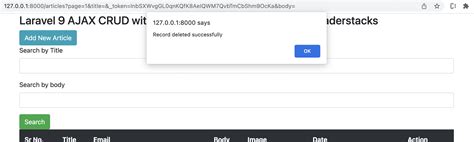Laravel 9 Ajax Crud With Search Image And Pagination