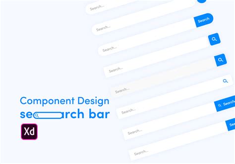 Component Design Search Bar On Behance