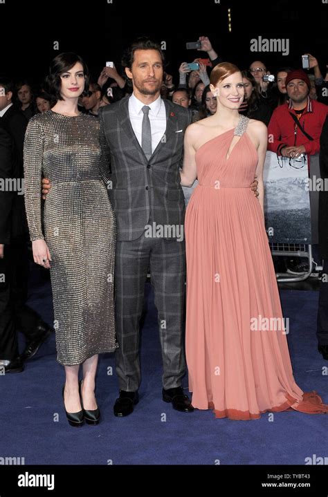 American Actress Anne Hathaway American Actor Matthew Mcconaughey And