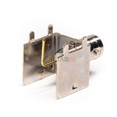 BNC Female PCB Through Hole Mount Connector Right Angle MetabeeAI
