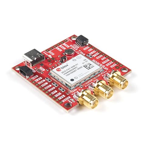 placa breakout sparkfun gnss multi banda zed f9t qwiic emag ro