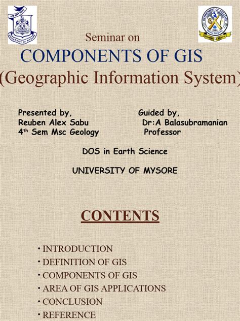 Components Of Gis Pdf Geographic Information System Databases