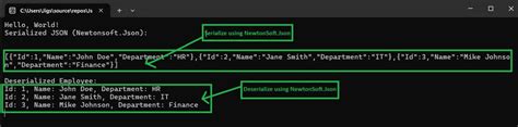 Working With Json In Net Core Newtonsoftjson Netjson And System
