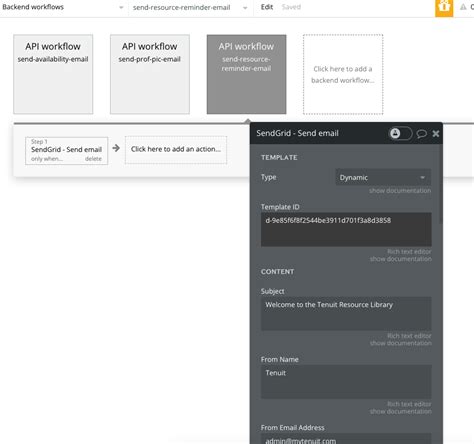 Bulk Operation On Backend Workflow Sending Multiples Of Sendgrid Email