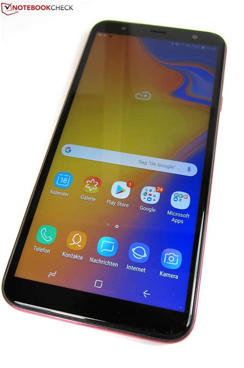 Courte Critique Du Smartphone Samsung Galaxy J4 Plus 2018
