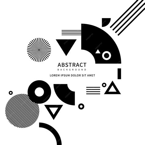Premium Vector Abstract Geometric Background Design