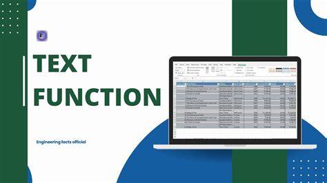 Learn Excel Text Function Easily | How to Use TEXT Function in MS Excel - YouTube