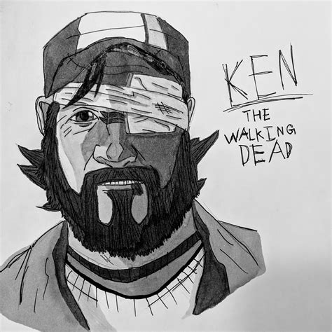 Walking Dead Walker Drawing