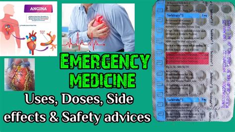 Sorbitrate 5mg Heart Attack Tablet Uses Isorbid Tablet Youtube