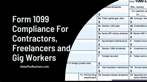 1099 Form For Contractors Easy Guide For Businesses Today