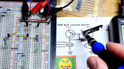Current Mirror Light Dependent Resistor Ldr Controlled 2n3906 Pnp Bipolar Junction Transistors