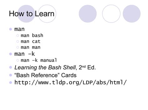 Unix Shell Scripting Basics Ppt
