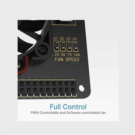 argon fan hat for raspberry pi 4 3b 3 b includes 40mm fan robo nepal