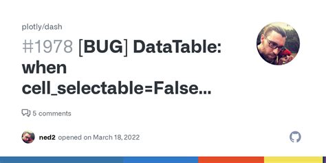 Bug Datatable When Cellselectablefalse Table Text Cannot Be Copied To The Clipboard · Issue