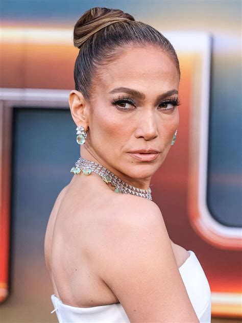 Jennifer Lopez Stuns In Black And White At Atlas Premiere Amid Divorce Rumors