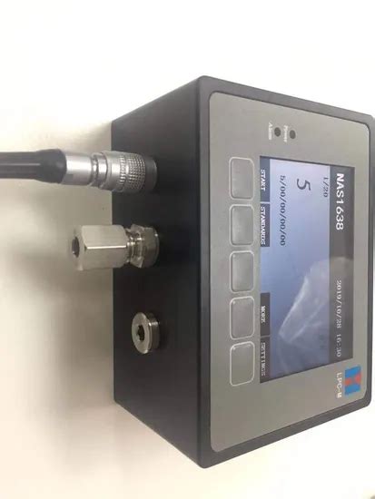 Online Oil Particle Concentration And Particle Size Distribution Analyzer Nas Degree Tester