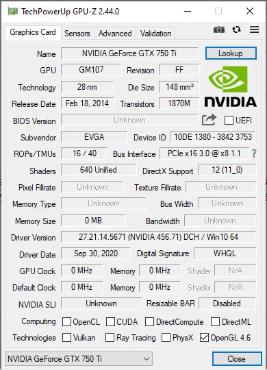 750 Ti Code 43 Vbios Issues Techpowerup Forums