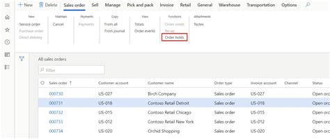 Managing Sales Order Holds In Dynamics 365 Part 1 Ellipse Solutions