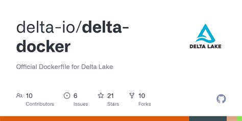 Github Delta Iodelta Docker Official Dockerfile For Delta Lake
