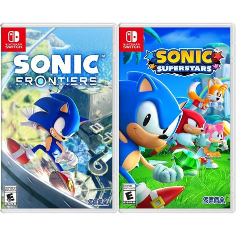 Sonic Frontiers Nintendo Switch And Sonic Superstars