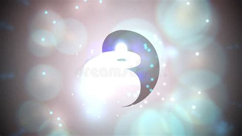 Yin Yang Interaction Of Yin Yang In Space Stock Video Video Of Animation Galaxy 291952913
