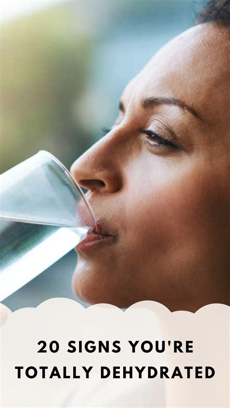 Telltale Signs You Re Totally Dehydrated