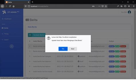Tutorial Codeigniter Cara Mudah Membuat Fitur CRUD