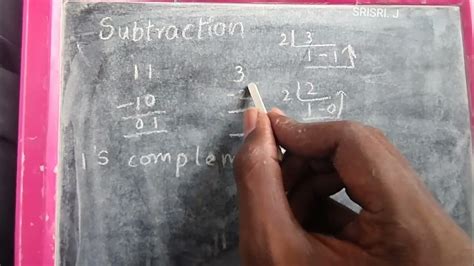 Ones Complement Substraction Of Smallest Number From Largest Number In Telugu Youtube